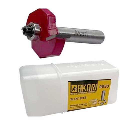 Akari Slot Router Bit 9093 8mm Shank - UNBOXTOOLS