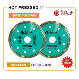 Divs Plus 4 Inch Thin Turbo Diamond Saw Blade 100Mm Hot Pressed ...
